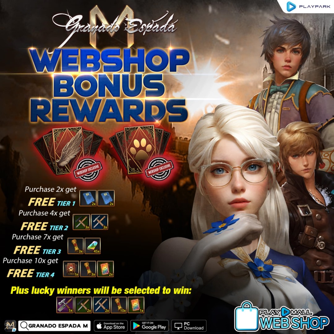 Webshop Bonus Rewards Promo – Stack Rewards & Win Big! - Granado Espada ...